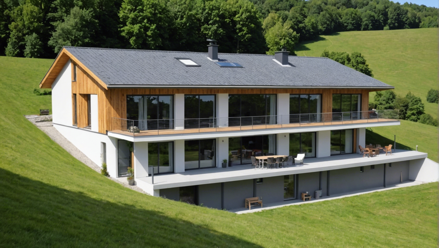 Construire une maison sur un terrain en pente raide : défis et solutions